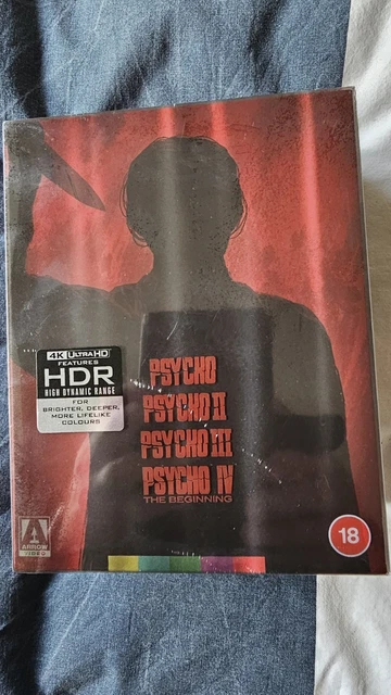 THE PSYCHO COLLECTION - Arrow Video Box Set (4K) £109.90 - PicClick UK