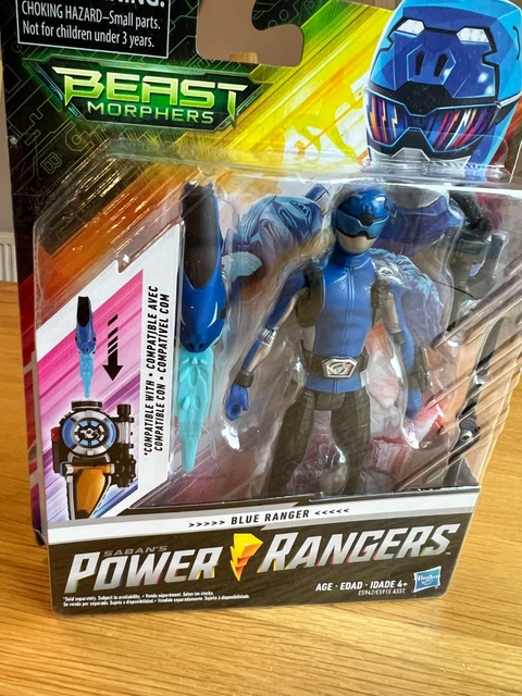 POWER RANGERS BEAST Morphers Blue Ranger with Morpher X key BRAND NEW £ ...