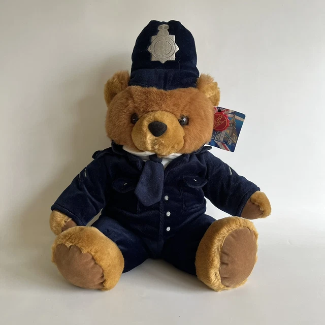 KEEL TOYS SIMPLY Soft Collection 30cm Policeman Bear Teddy Soft Toy £10 ...
