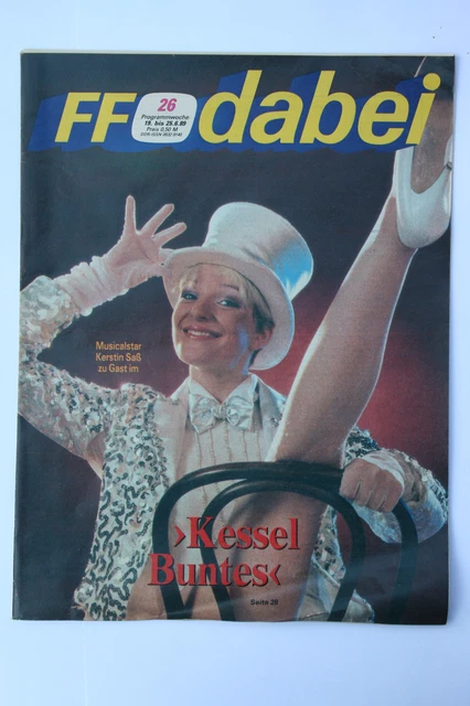 DDR FERNSEHZEITSCHRIFT FF Dabei RARITÄT 26/1989 TOP !! EUR 7,77 ...