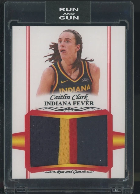 PATCH PERSONALIZZATA 2024 Run And Gun Indiana Fever Caitlin Clark RC ...