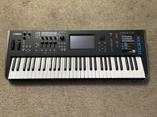 YAMAHA MODX6 SEMI Weighted Keyboard Music Synthesizer 61-Key $1,100.00 ...