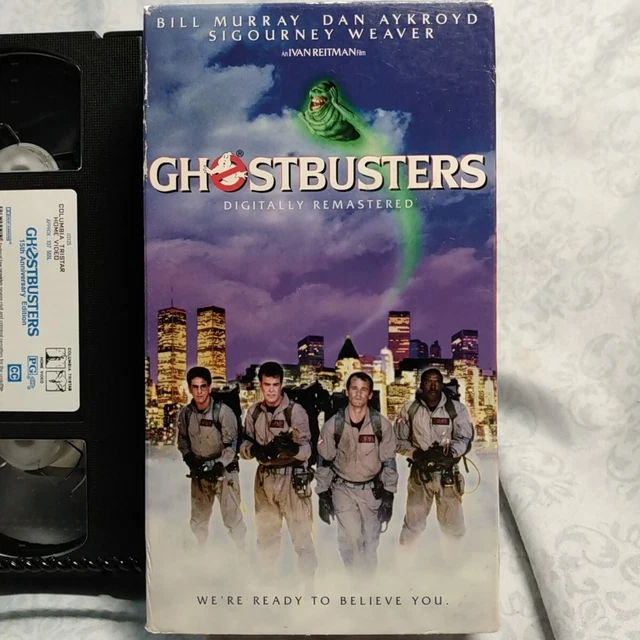 GHOSTBUSTERS VHS 1999 Bill Murray Sigourney Weaver Dan Aykroyd Classic ...