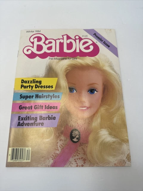 RARE BARBIE MAGAZINE 1984 Winter Premier Issue Vintage Collectors Item £7.86 - PicClick UK