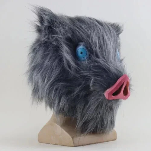 DEMON SLAYER: KIMETSU No Yaiba Hashibira Inosuke Pig Cosplay Mask ...