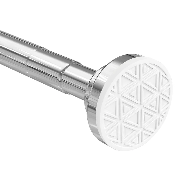 ASTA TELESCOPICA FOESKA Siler 50-130cm asta per tenda doccia in acciaio ...