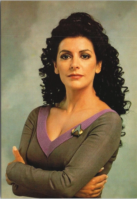 LIEUTENANT COMMANDER DEANNA Troy Star Trek TNG The Next Generation ...