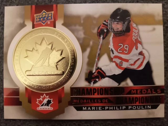 2021 MÉDAILLES DU Championnat Marie-Philip Poulin Team Tim Hortons Team ...