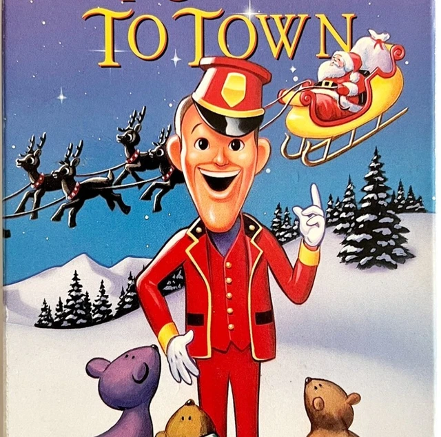 SANTA CLAUS IS Coming To Town Vintage VHS 1993 Classic Christmas ...