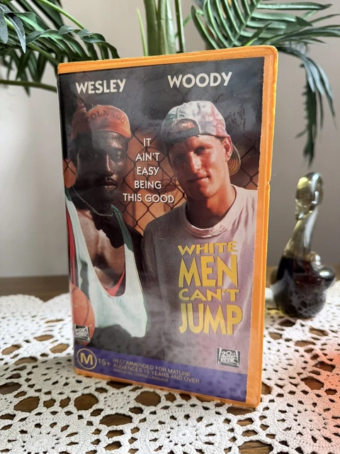 WHITE MEN CAN’T Jump VHS Tape Ex Rental 1992 Orange Clam Shell Wesley ...