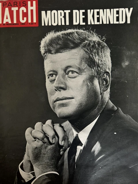 PARIS MATCH - Mort de Kennedy - N°764 - Novembre 1963 EUR 20,00 ...