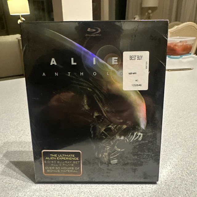 ALIEN ANTHOLOGY BLU Ray 6 Disc Box Gift Set Alien 1 2 3 4 BRAND NEW ...