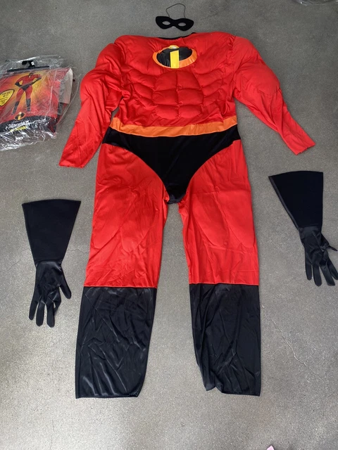 DISNEY PIXAR MR. Incredible muscle suit costume men's sz XXL EUR 18,20 ...