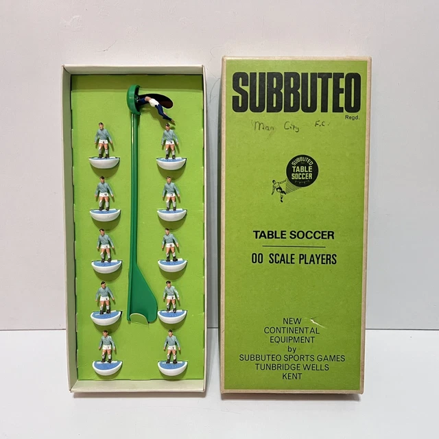 VINTAGE SUBBUTEO C100 00 Scala HW Team Ref. 5 Man City, Ballymena, Lazio, Napoli EUR 35,14 ...