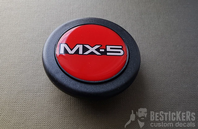 MAZDA MX5 NB mx 5 drift RED horn button clacson claxon volante Steering ...