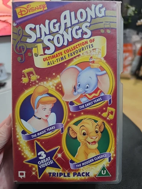 VINTAGE SING ALONG Songs - Ultimate Collection (VHS) Triple Pack Rare £ ...