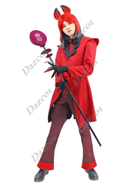 DAZCOS ALASTOR COSPLAY Costume Jacket Outfits with Tie and Gloves £64. ...
