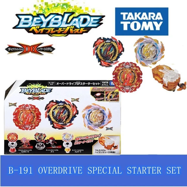 GENUINE TAKARA TOMY Beyblade Burst Db B-191 Overdrive Special Starter Set EUR 109,36 - PicClick DE