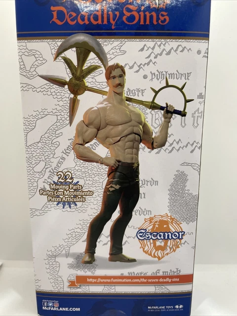 MCFARLANE TOYS: THE Seven Deadly Sins - Escanor Action Figure $19.99 ...