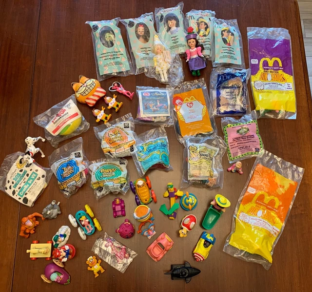 VINTAGE LARGE LOT Of Disney and McDonald’s Happy Meal Toys 1978-2008 ...