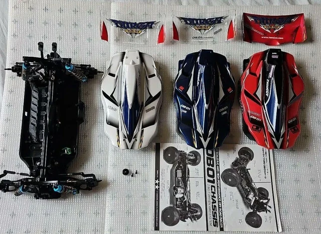 TAMIYA DB01 RC radio controlled chassis set with body £242.00 - PicClick UK