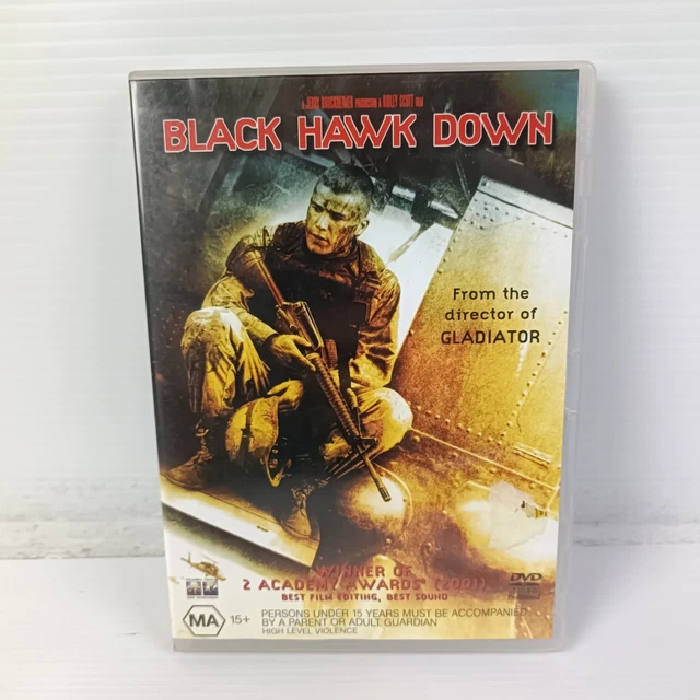 BLACK HAWK DOWN (DVD, 2001) Josh Hartnett Eric Bana Ewan McGregor Free ...