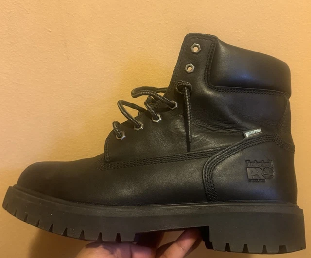 TIMBERLAND PRO MENS 10 Wide DIRECT ATTACH Waterproof Max Trax Steel Toe ...