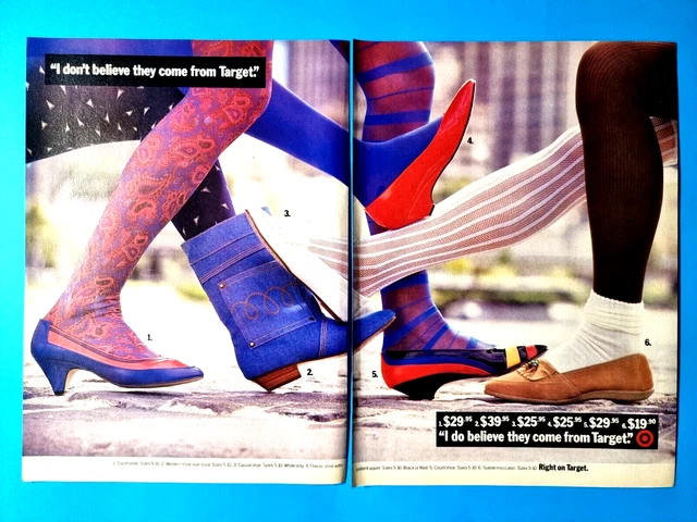 MAGAZINE PRINT AD - 1980s Women Fashion Long Legs High Heel Shoes Boots ...