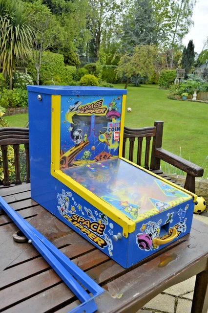 VINTAGE SPACE HOPPER Coin Operated Pin Ball Machine + Stand/ F341 £169. ...