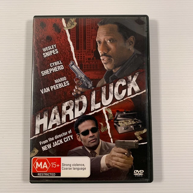 HARD LUCK (DVD, 2006) Wesley Snipes, Cybill Shepherd Region 4 $10.95 - PicClick AU