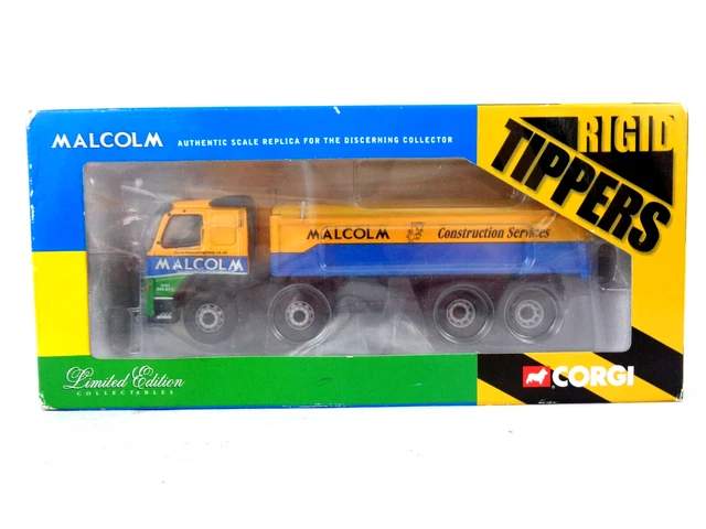 CORGI 1/50 SCALE Volvo FM Aggregate Malcolm Tipper Truck CC13504 Boxed ...