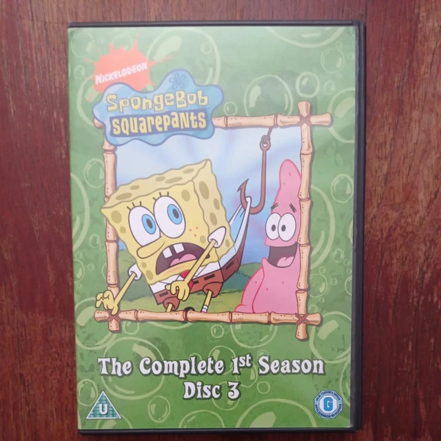 SPONGEBOB SQUAREPANTS 1st Season DVD Disc 3 £1.75 - PicClick UK