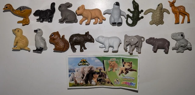 KINDER, NATOONS CUBS, Natoons, Season 2024-2025, complete Set incl. all ...