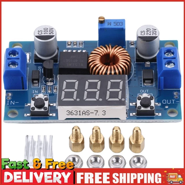 XL4015 HIGH POWER Step-Down Module 5A DC-DC Step Down Converter with ...
