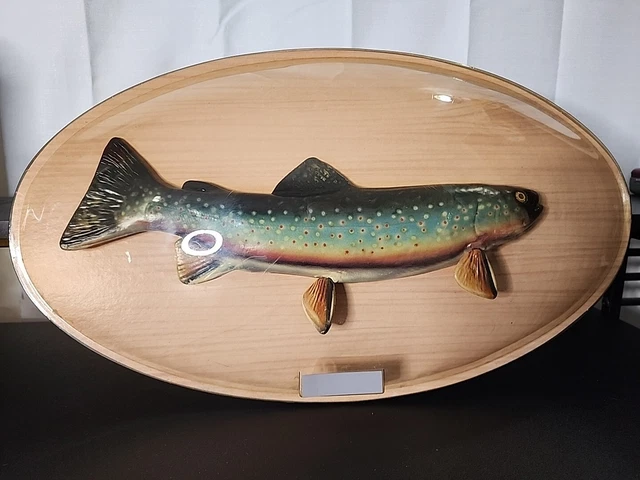 1960S ANCIENT AGE Kentucky Bourbon Whiskey Brook Trout Bubble BAR Sign ...