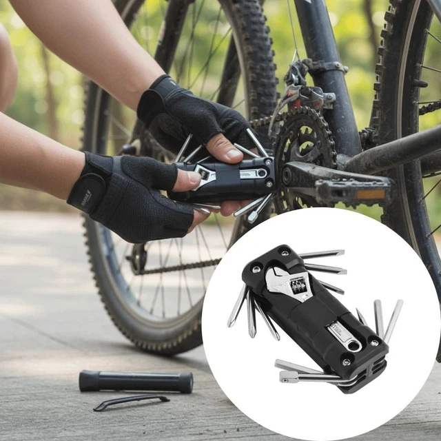 PORTABLE DESIGN MOTORCYCLE Tool Kits Stainless Steel Chain Tool Road ...