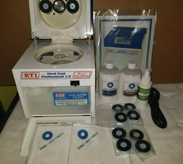 DGT/RTI DISC REPAIR System Disc Go Devil / Hard Code CD, DVD, Blu-Ray ...