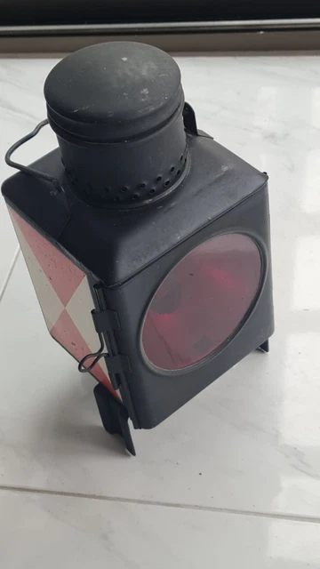 SAMMELN SELTENES EISENBAHN laterne (am Zugende) DDR 1982 vom VEB ...