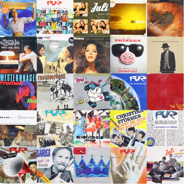 MUSIC SONGS MUSIK Cds Maxi Single Deutsch Rock Pop Metal Sammlung zum ...