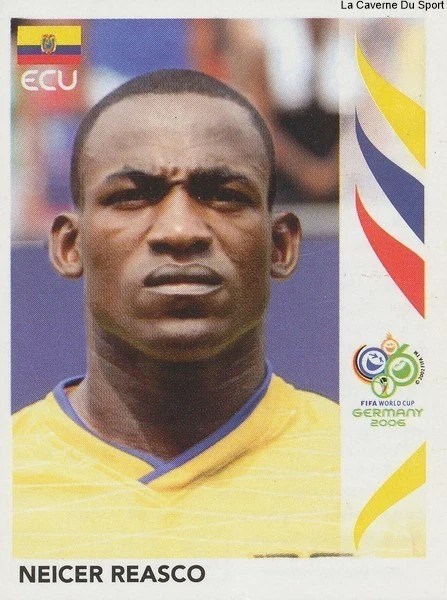 N°086 NEICER REASCO # Ecuador Sticker Panini World Cup Germany 2006 EUR ...