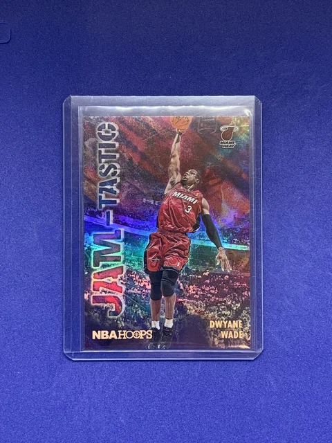 2023-24 PANINI NBA Hoops Dwyane Wade JAM-tastic carte basketball HOLO ...