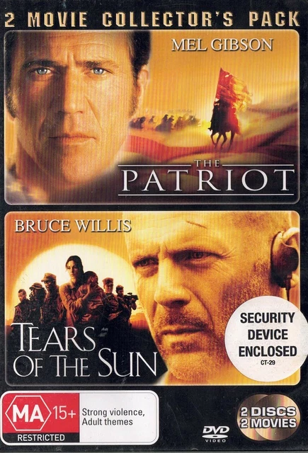 PATRIOT & TEARS of the Sun (DVD, 2-Disc Set) Region 4, Mel Gibson ...