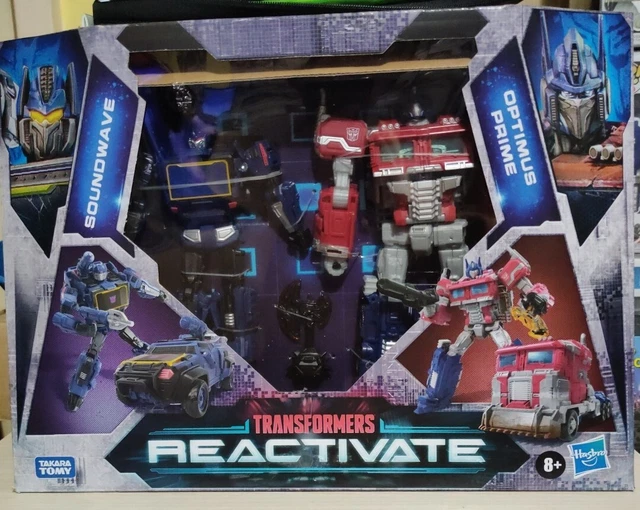 HASBRO TRANSFORMERS REACTIVATE Optimus Prime & Soundwave 2-Pack EUR 74 ...