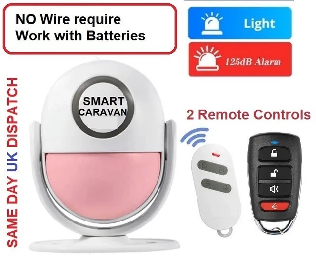 WOHNMOBIL-CARAVAN-CAMPERVAN SICHERHEITSALARMANLAGE BEWEGUNGSSENSOR ...