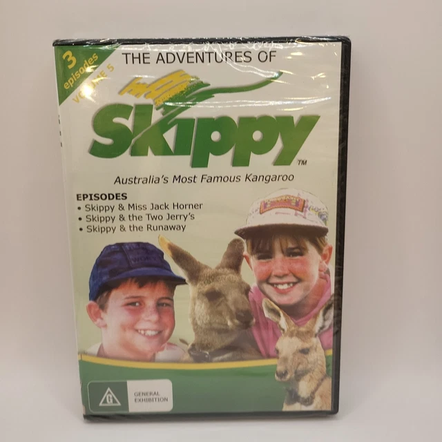 THE ADVENTURES OF Skippy The Kangaroo Volume 5 Like New Reg 4 DVD (Kids ...