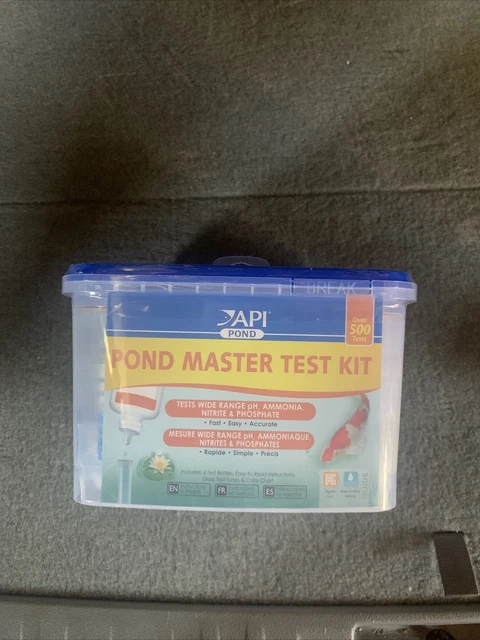 API POND MASTER TEST KIT Pond Water Test Kit OVER 500-TEST $28.00 ...