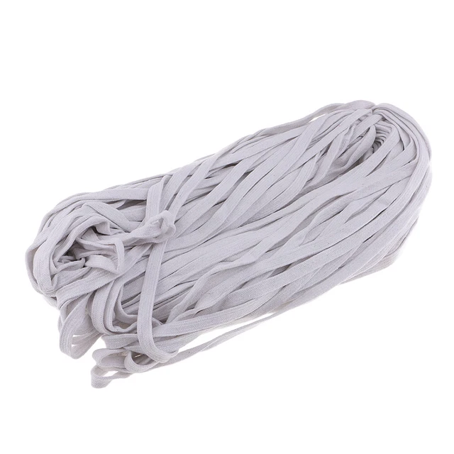 COTTON FLAT DRAW Cord Drawstrings Handles Lace Trim String DIY Crafts ...