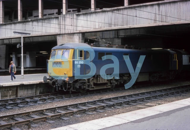 35MM RAILWAY SLIDE of Class 86 86250 @ Birmingham New Street Copyright ...