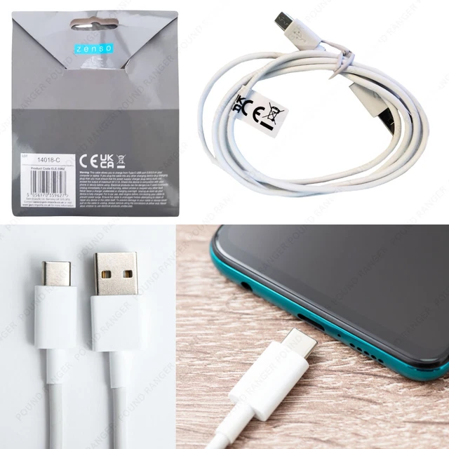 MICRO USB TO USB Connect Cable Type-C Fast Charging Data Sharing Lead ...