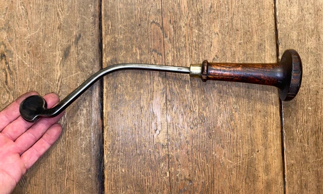 VINTAGE SADDLERS HARNESS Makers Leather Shoulder Vein Creasing Iron Old ...
